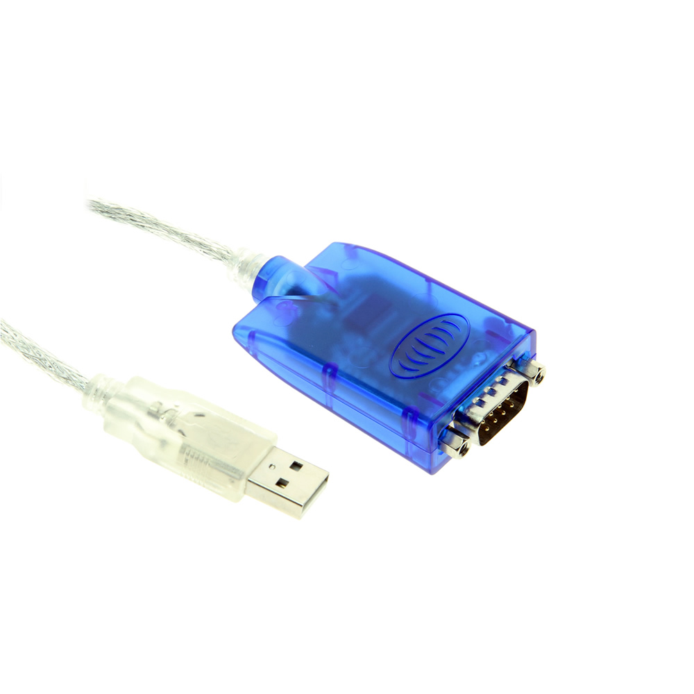 PRO Single Port USB to Serial Adapter with Activity LED 3ft