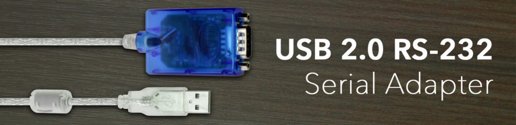 PRO Single Port USB to Serial Adapter with Activity LED 3ft.