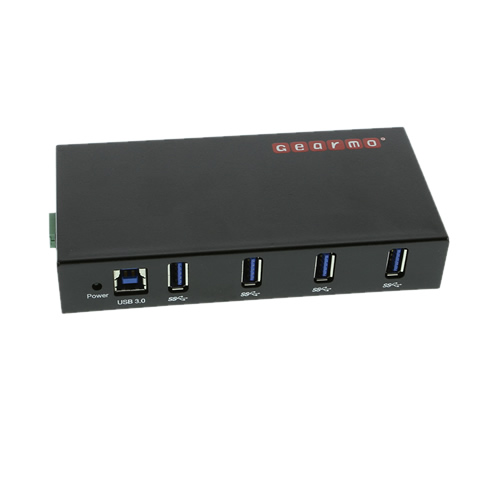 4-Port USB 3.0 Rugged Industrial Din Rail Mount Hub 4-Port USB 3.0 Rugged Industrial Din Rail Mount Hub