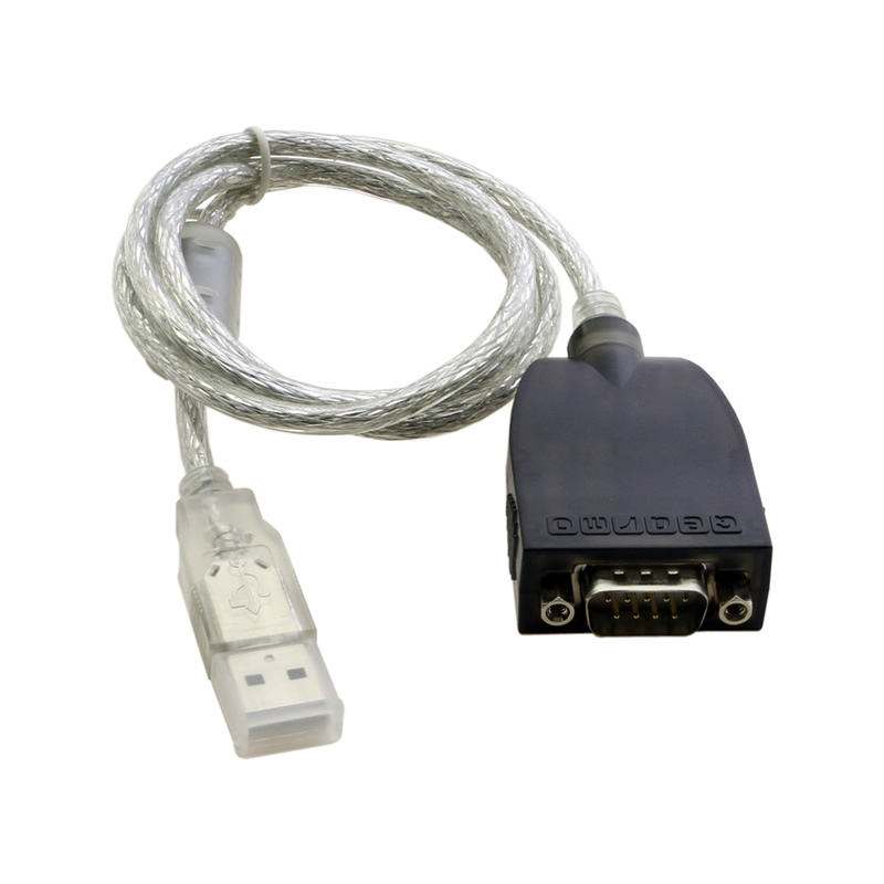 USB Serial RS232 Single Port PRO Adapter with Activity LED 3ft