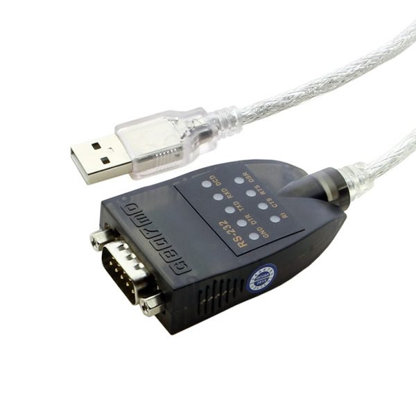 USB Serial - USB 2.0 RS232 Adapter with LED Indicators