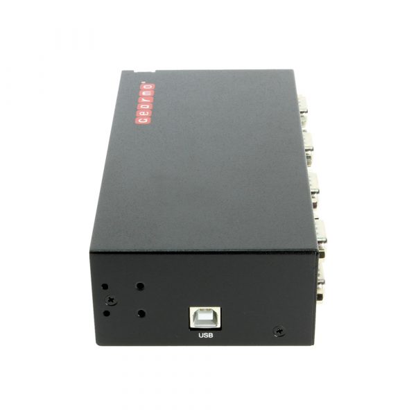 8 Port USB to Serial DB9 Industrial RS232 Adapter 15KV ESD and Surge