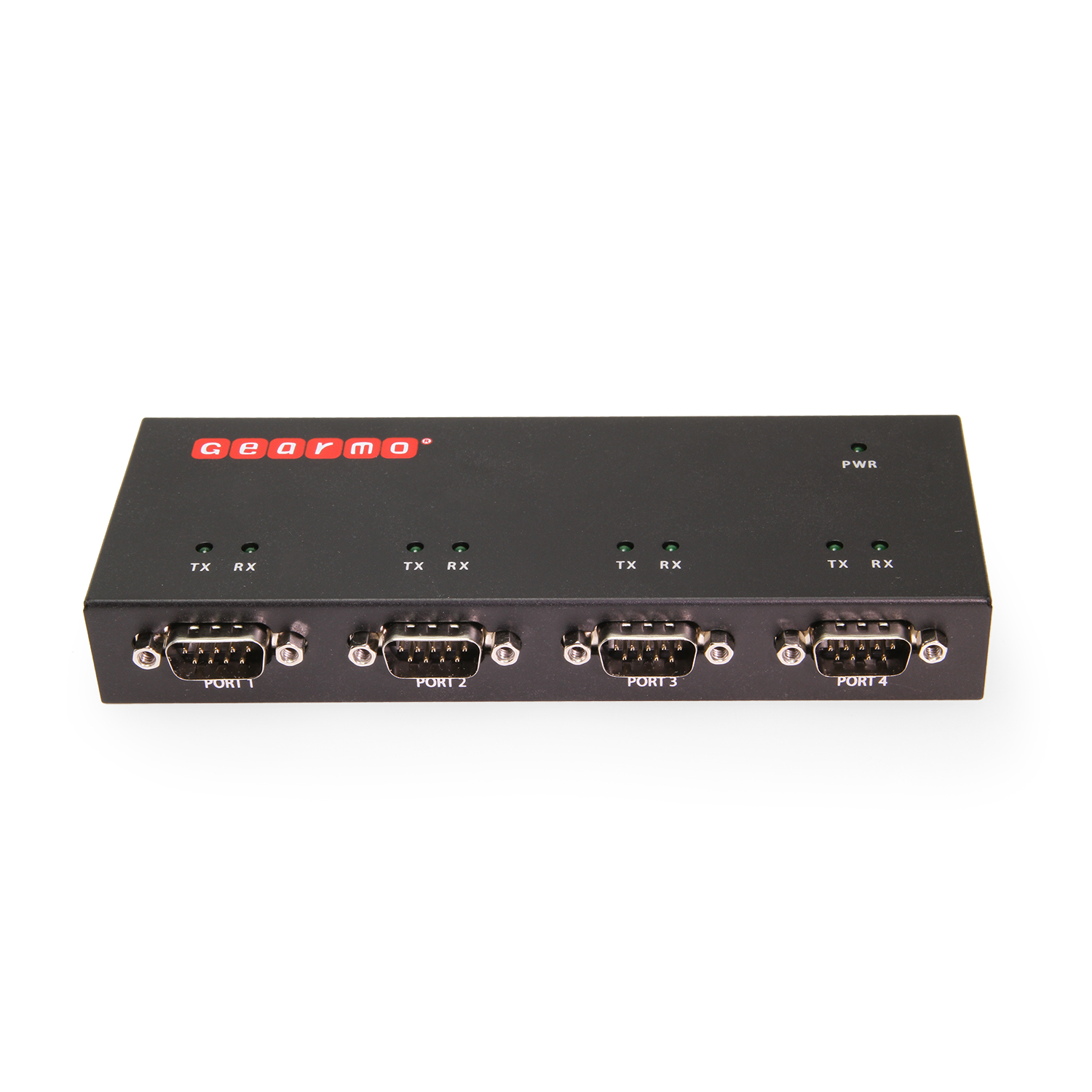 Gearmo USB 4 Port Serial RS232 featuring FTDI Chipset with RX/TX LED ...