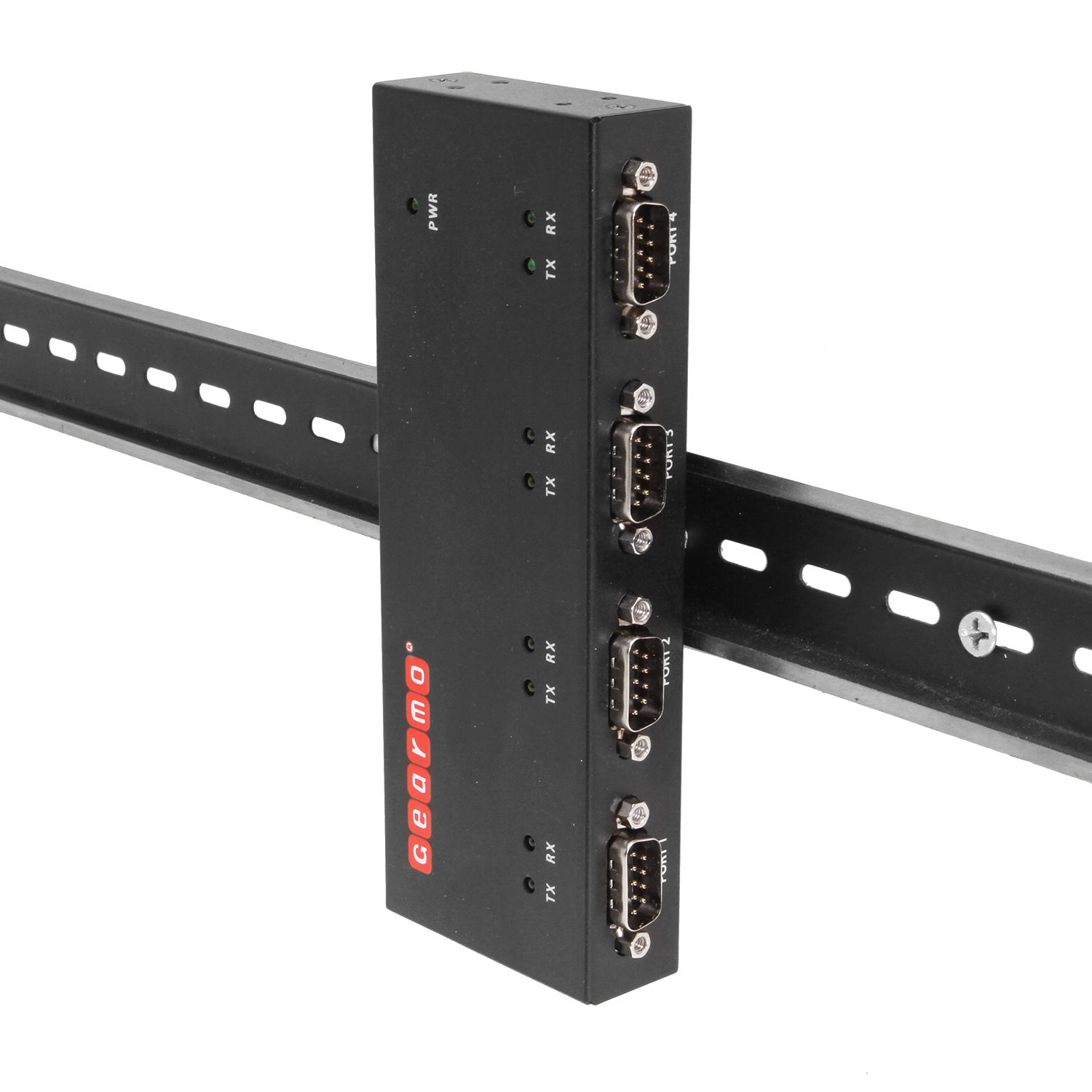 Gearmo USB 4 Port Serial RS232 featuring FTDI Chipset with RX/TX LED ...